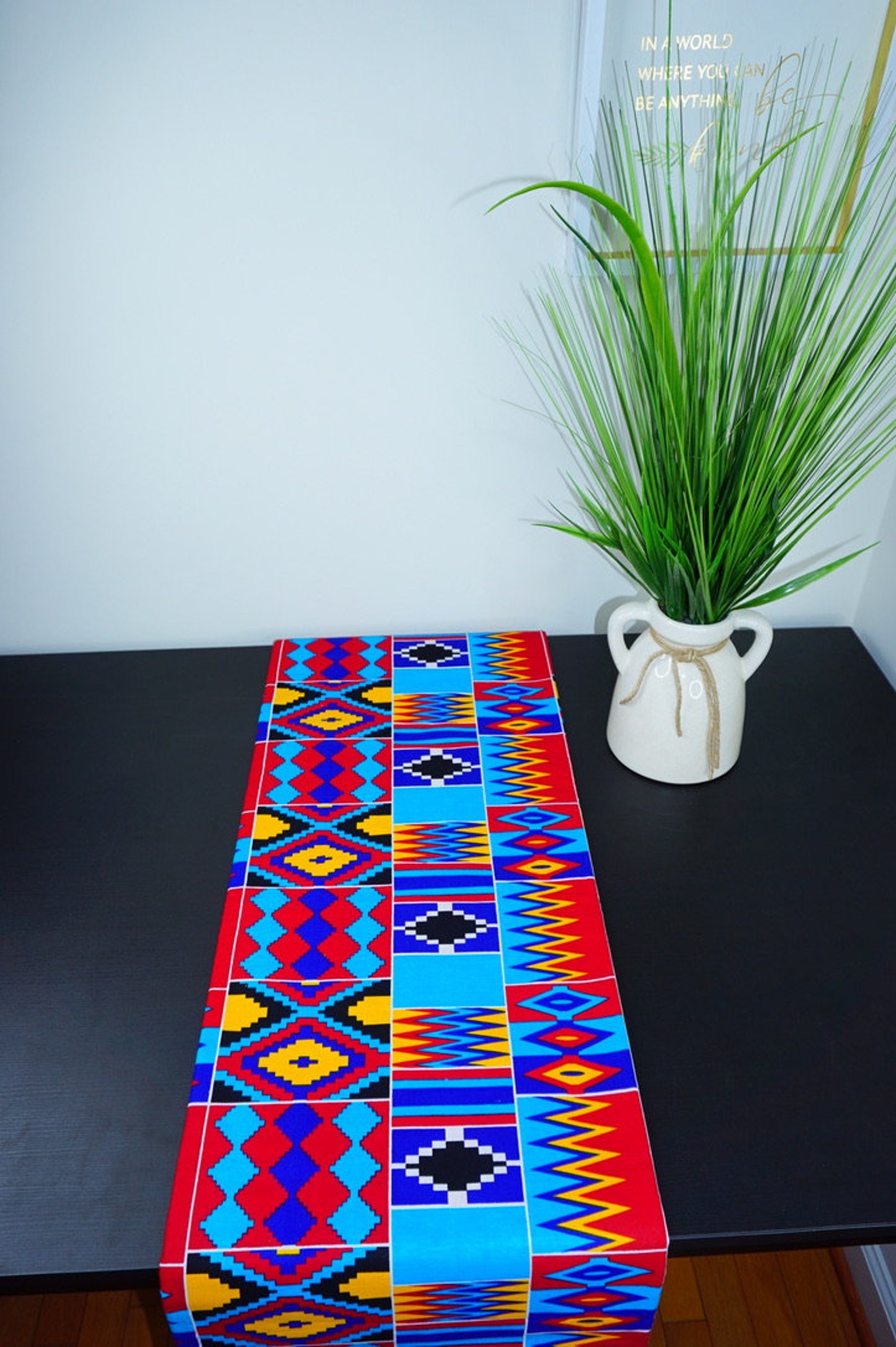 Kente Table Runner African Table Runner Ankara Home Decor | Etsy