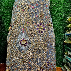 White George Wrapper and Blouse Material African Traditional - Etsy