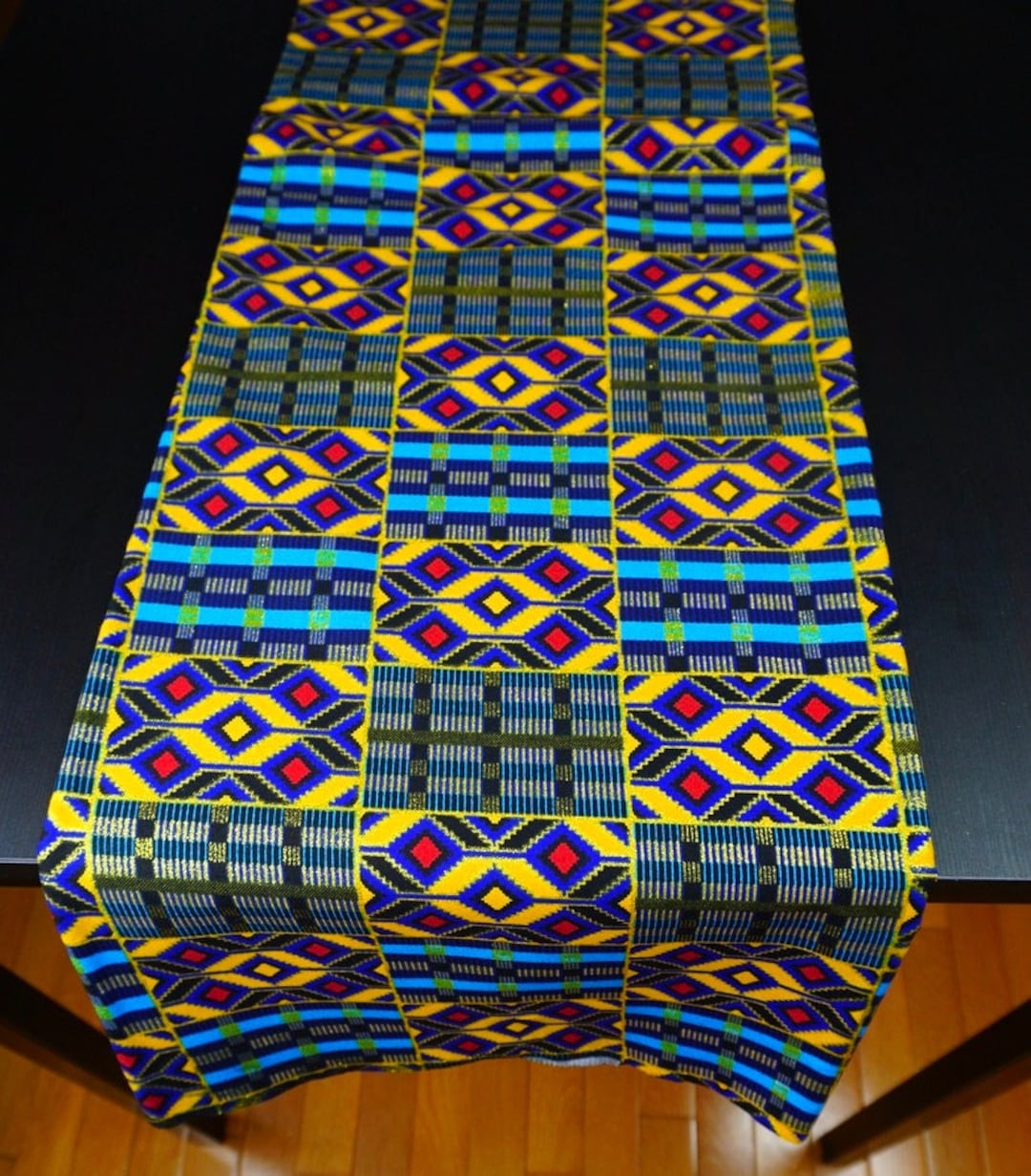 Blue Kente Cloth