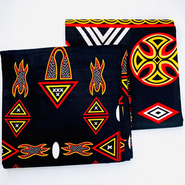 Tissu africain toghu - Etsy France