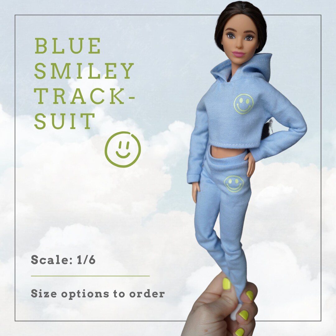 Smiley Tracksuit for 12 Doll - Etsy