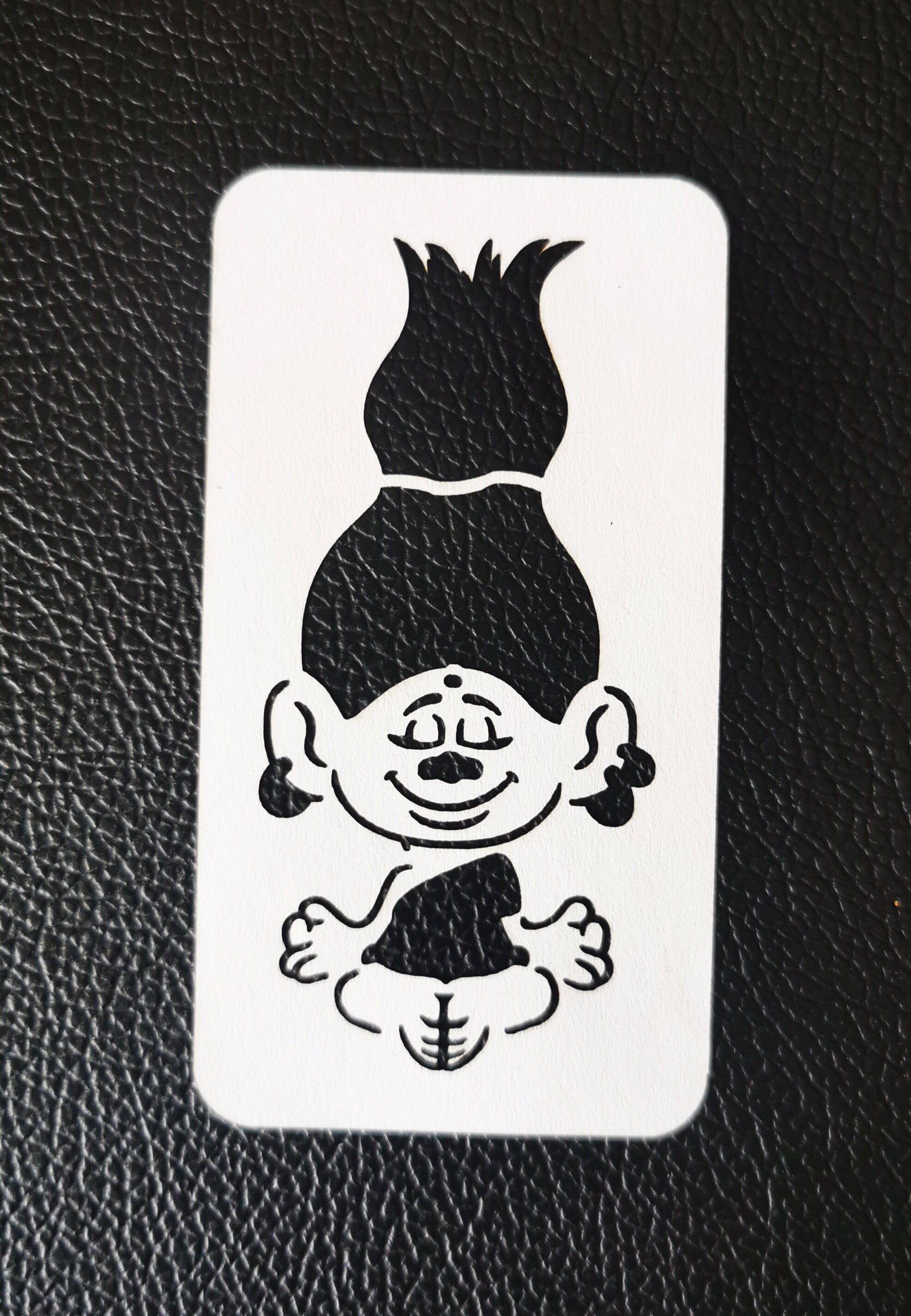 Trolls Stencil Set 1 Body and Face Painting 190 Mylar - Etsy