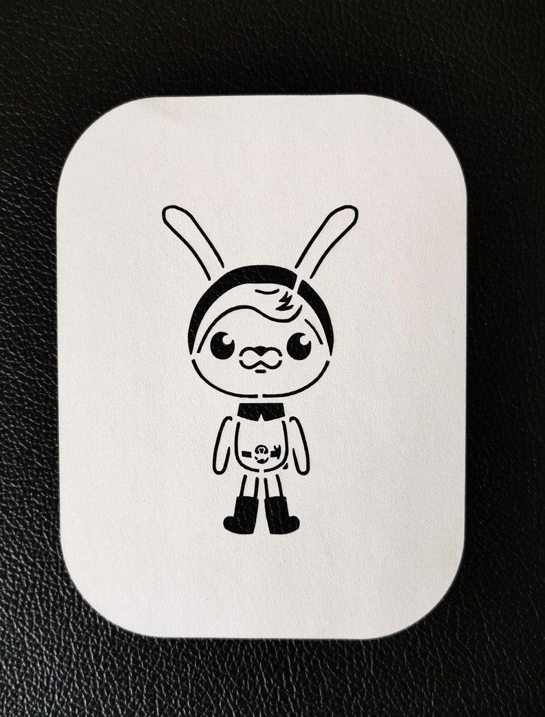 Octonauts Stencil Set 1 Body and Face Painting 190 Mylar 1 Edge All ...