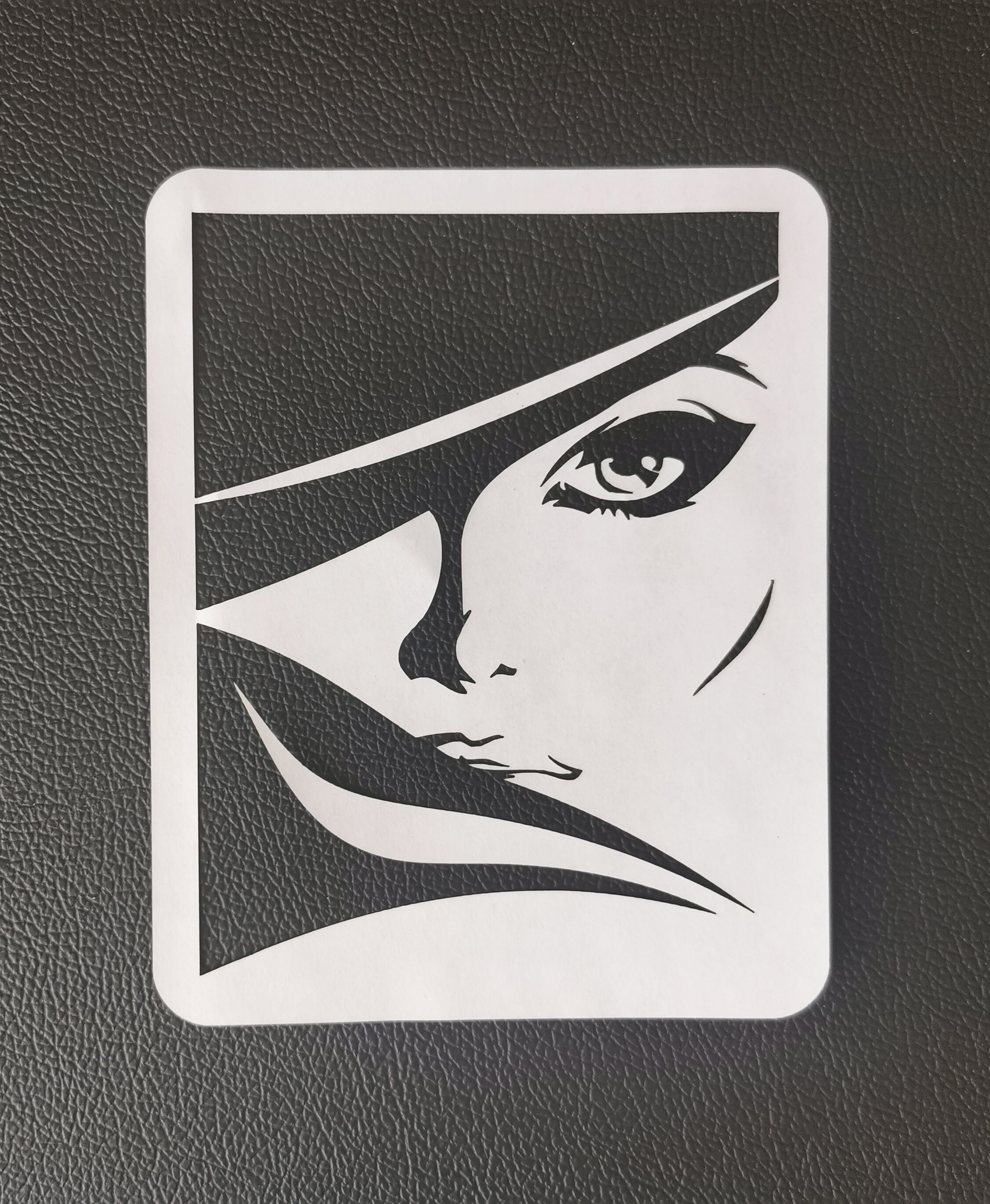 Stencil Set ( Woman Face Stencils Set) - Etsy