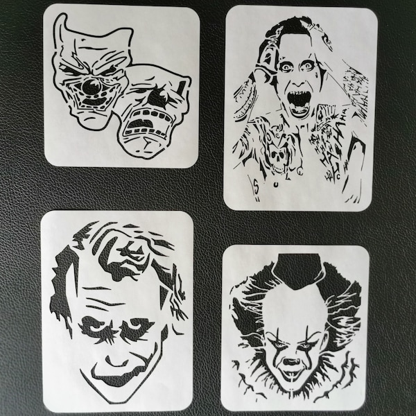Joker Stencil - Etsy