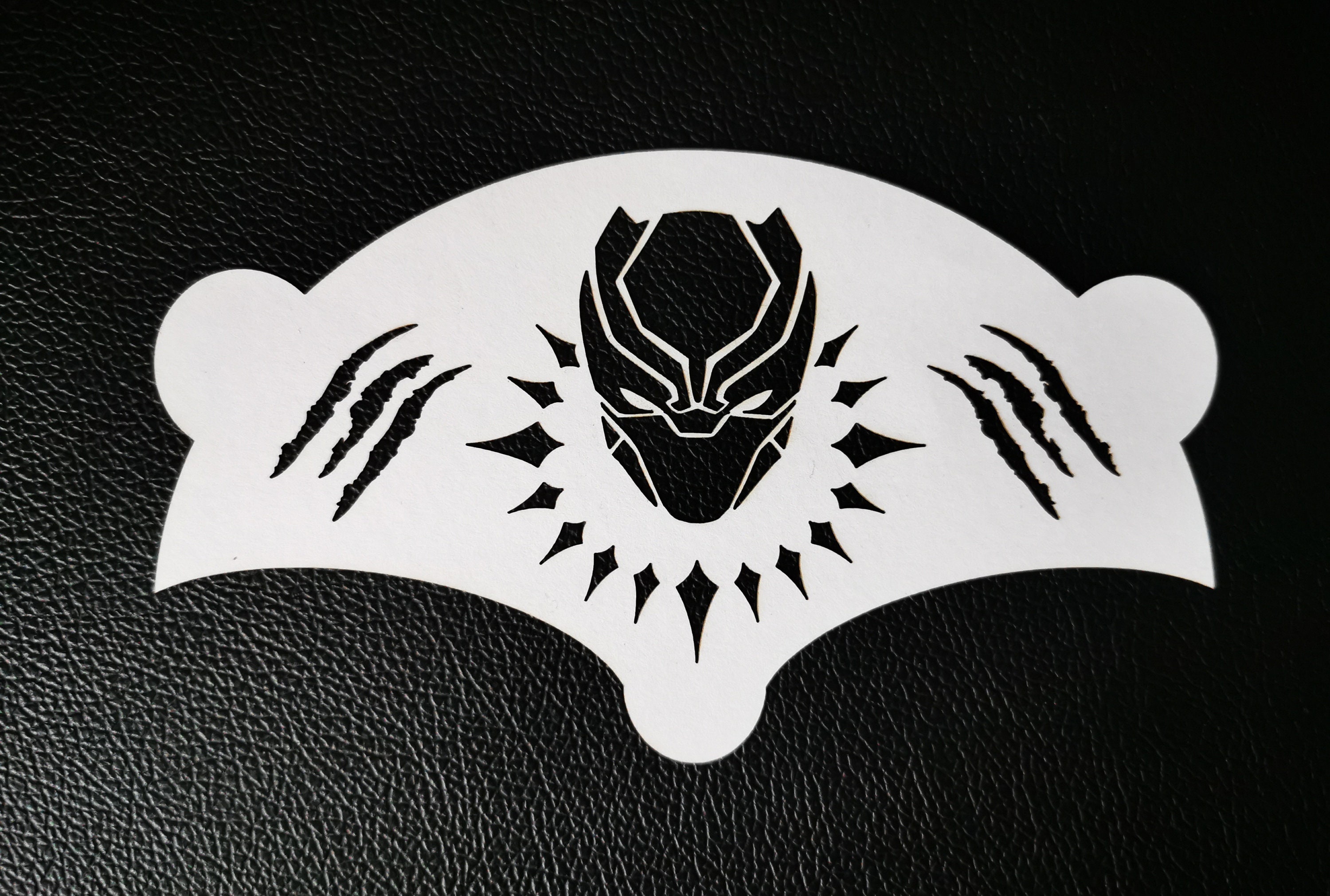 Black Panther Wakanda Face Painting Stencils (190 Micron Mylar) - Etsy
