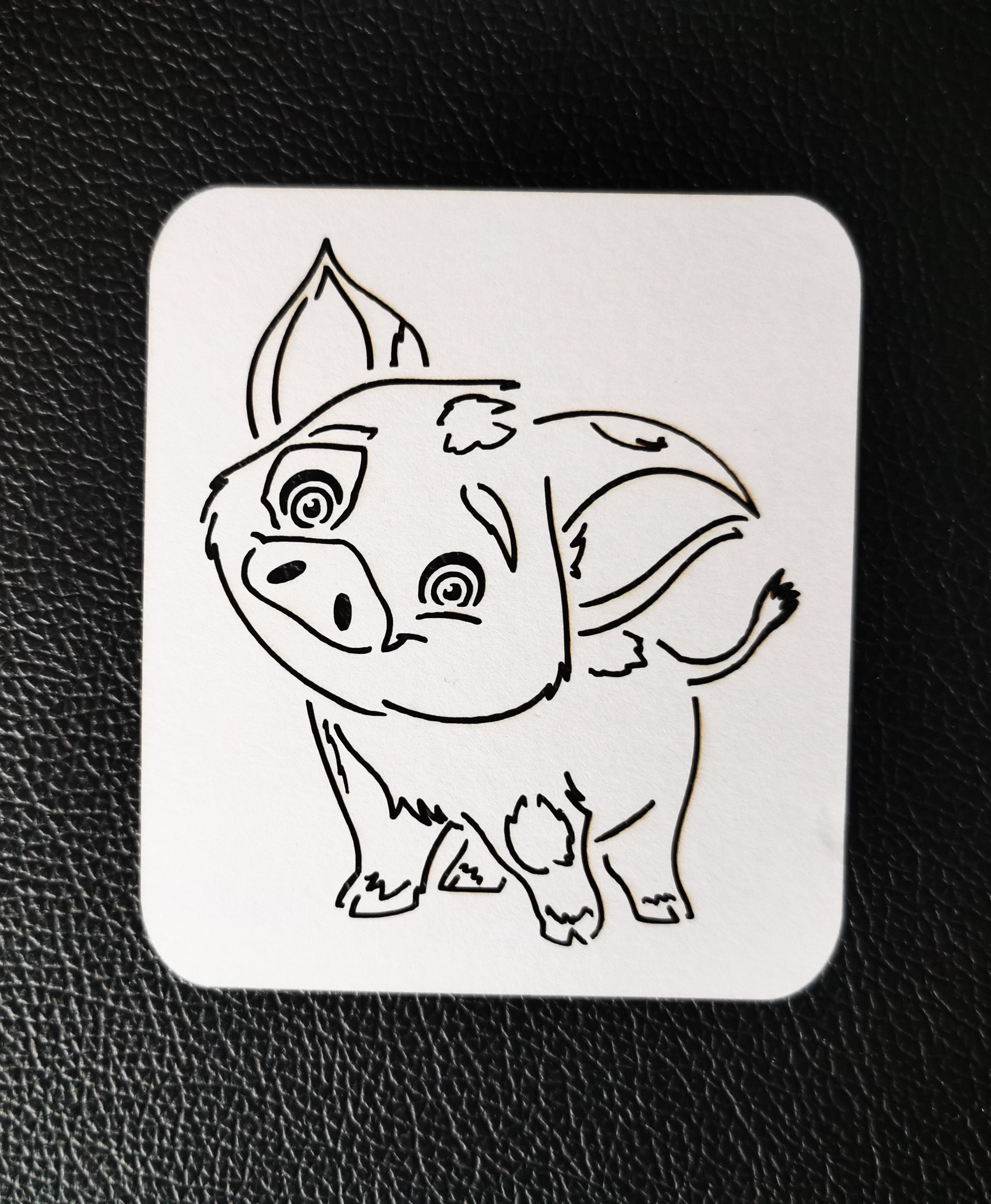 Moana Stencil Set body and Face Painting Stencils 190 Mylar - Etsy