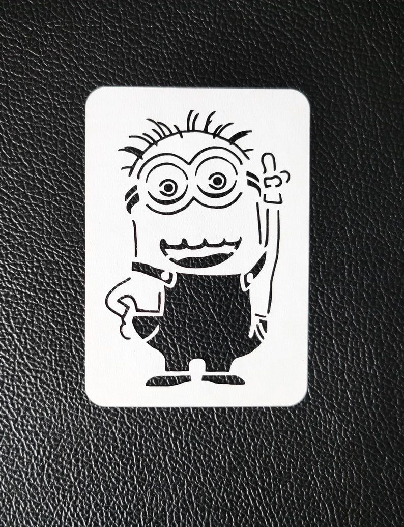 Minions Stencils Set 190 Mylar - Etsy