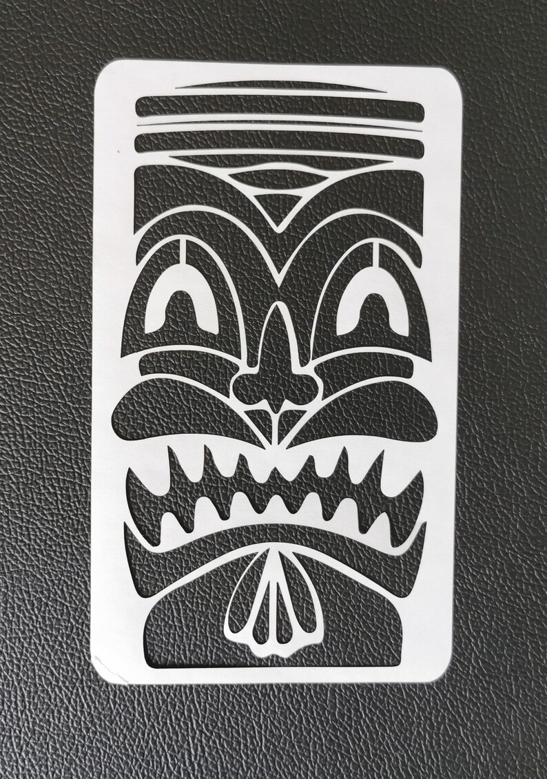 Tiki Stencil Set - Etsy