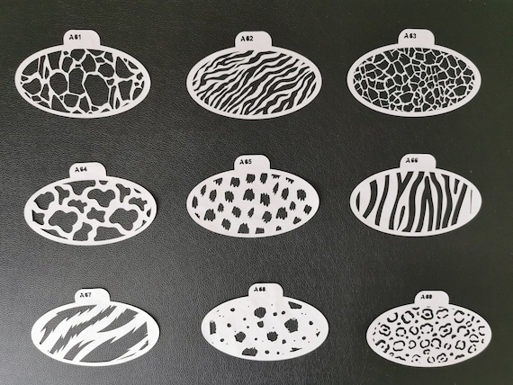Airbrush Body Art Stencils