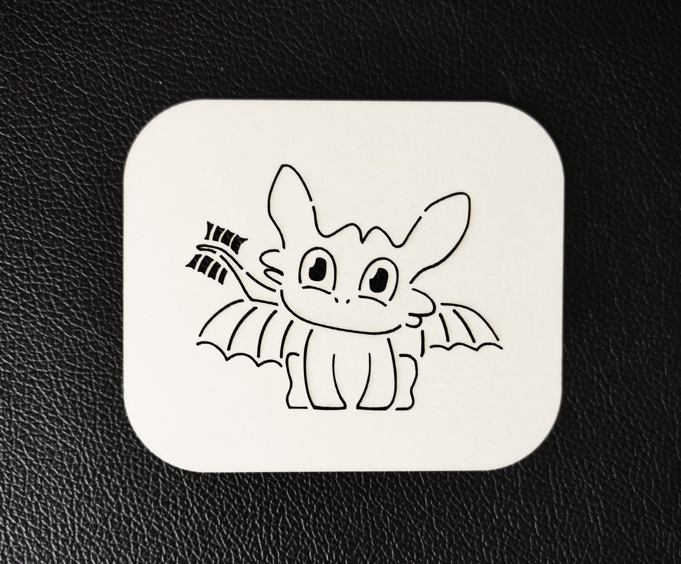 Toothless Stencil Set Mylar 190 - Etsy