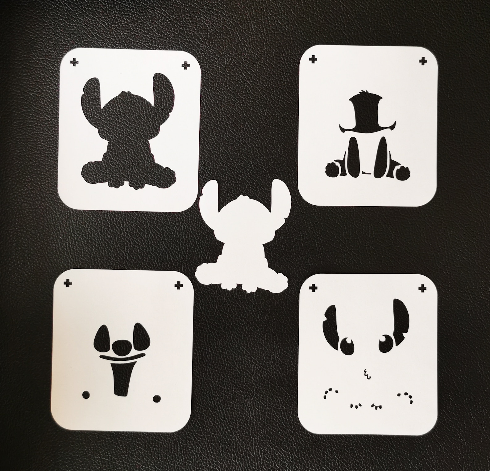 Multi Layer Stencils ( Stitch ) 190 Mylar Body and Face Stencils - Etsy