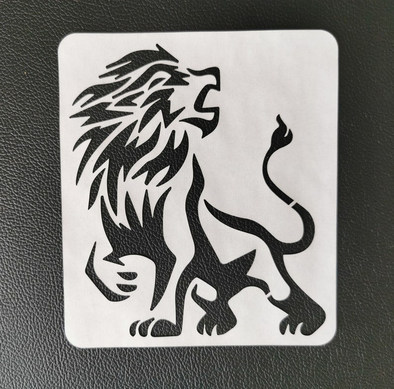 Stencils Lion Set - Etsy
