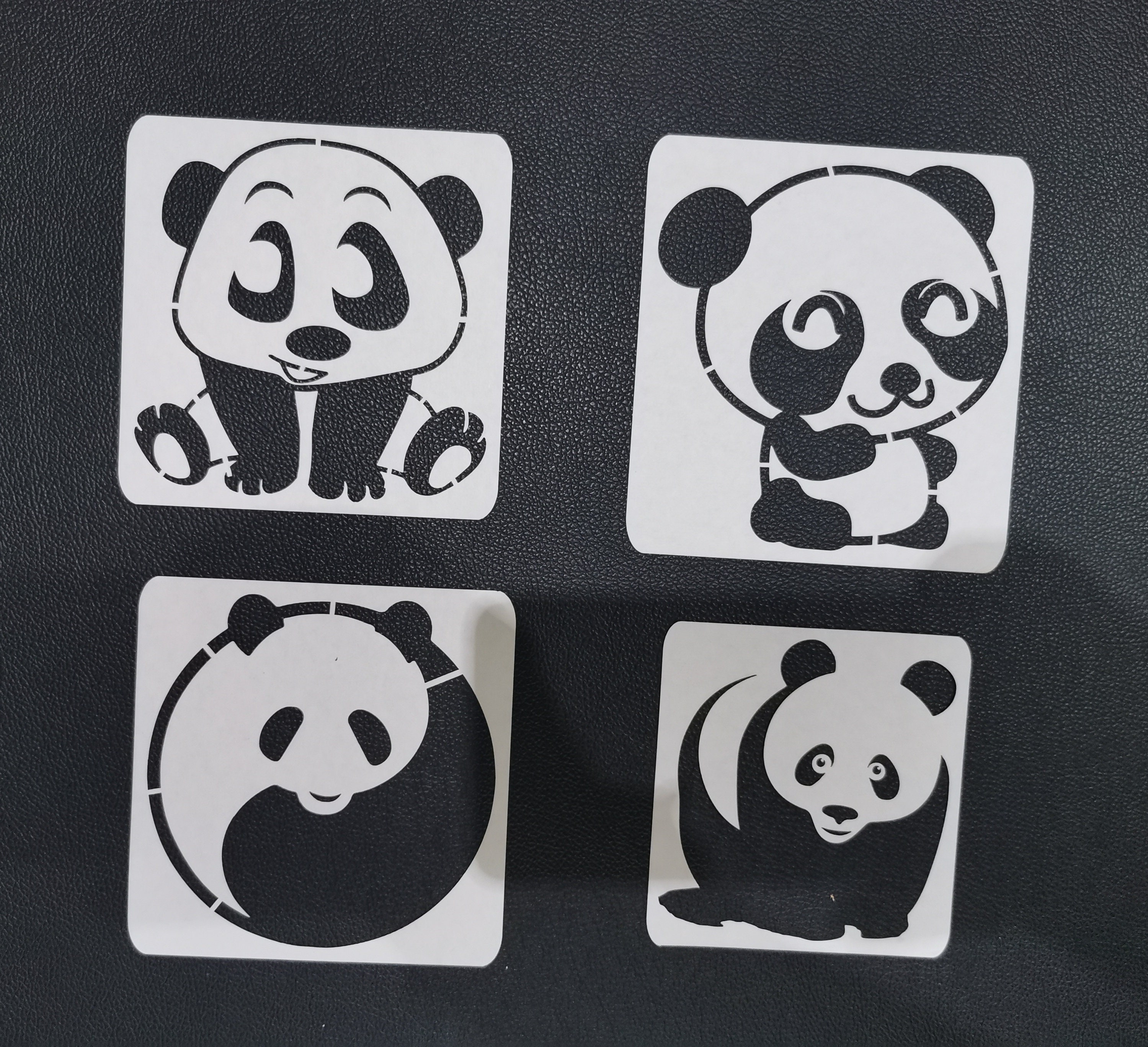 Panda Stencil Set 190 Micron Mylar - Etsy