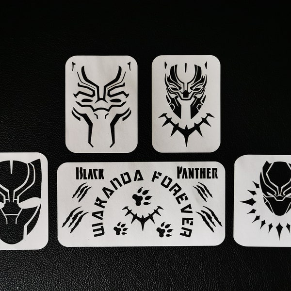 Black Panther Stencils - Etsy