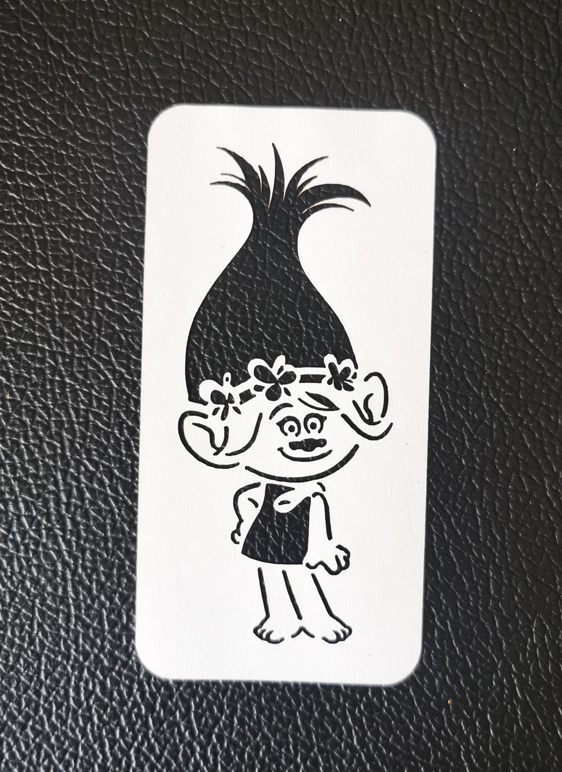 Trolls Stencil Set 1 Body and Face Painting 190 Mylar - Etsy