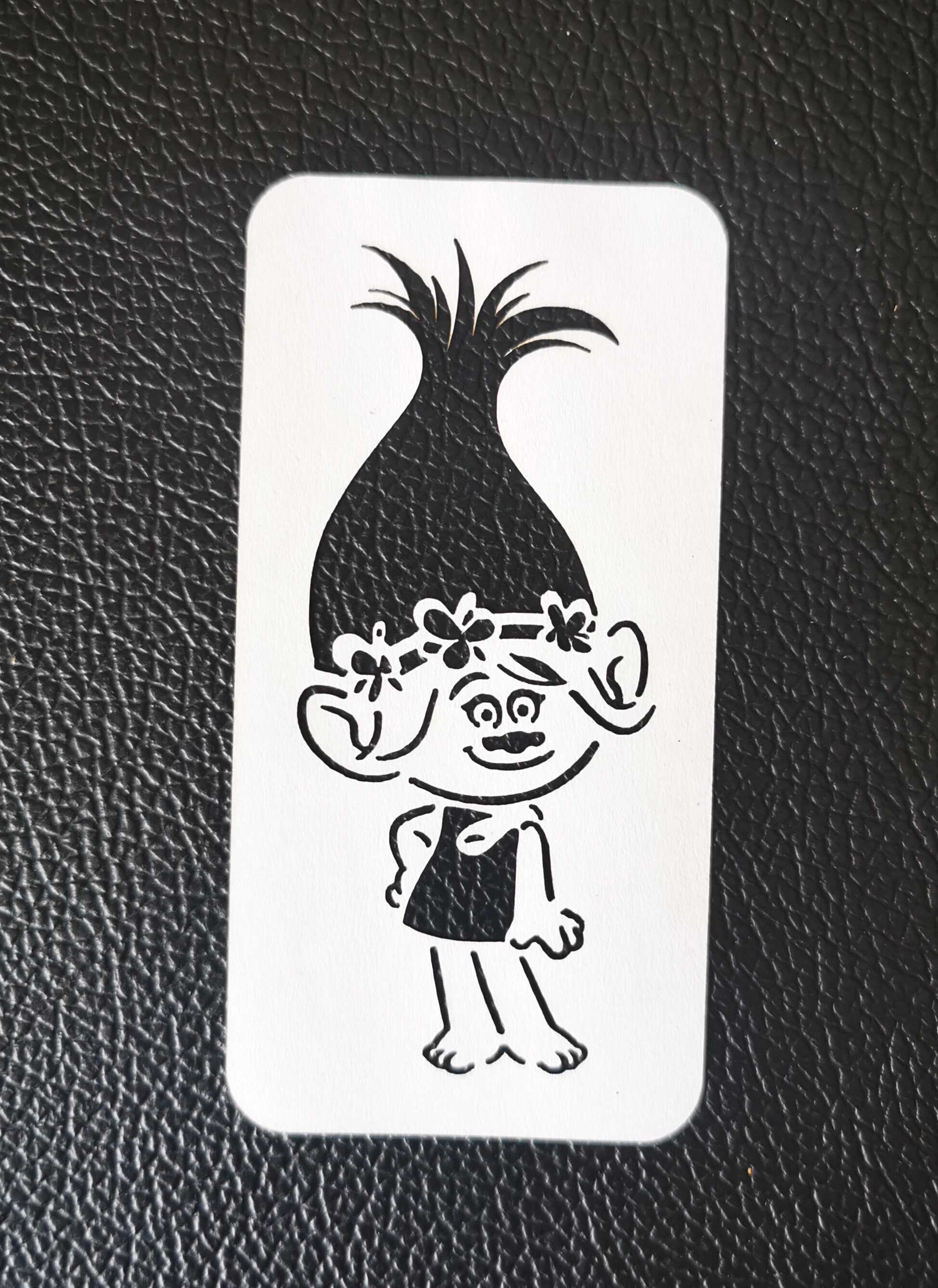 Trolls Stencil Set 1 Body and Face Painting 190 Mylar - Etsy