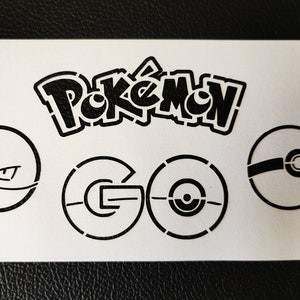 Pokemon Stencil Set 3 Mylar 190 - Etsy