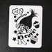 Trolls Stencil Set 1 - Body and Face Painting - 190 Mylar - Etsy UK