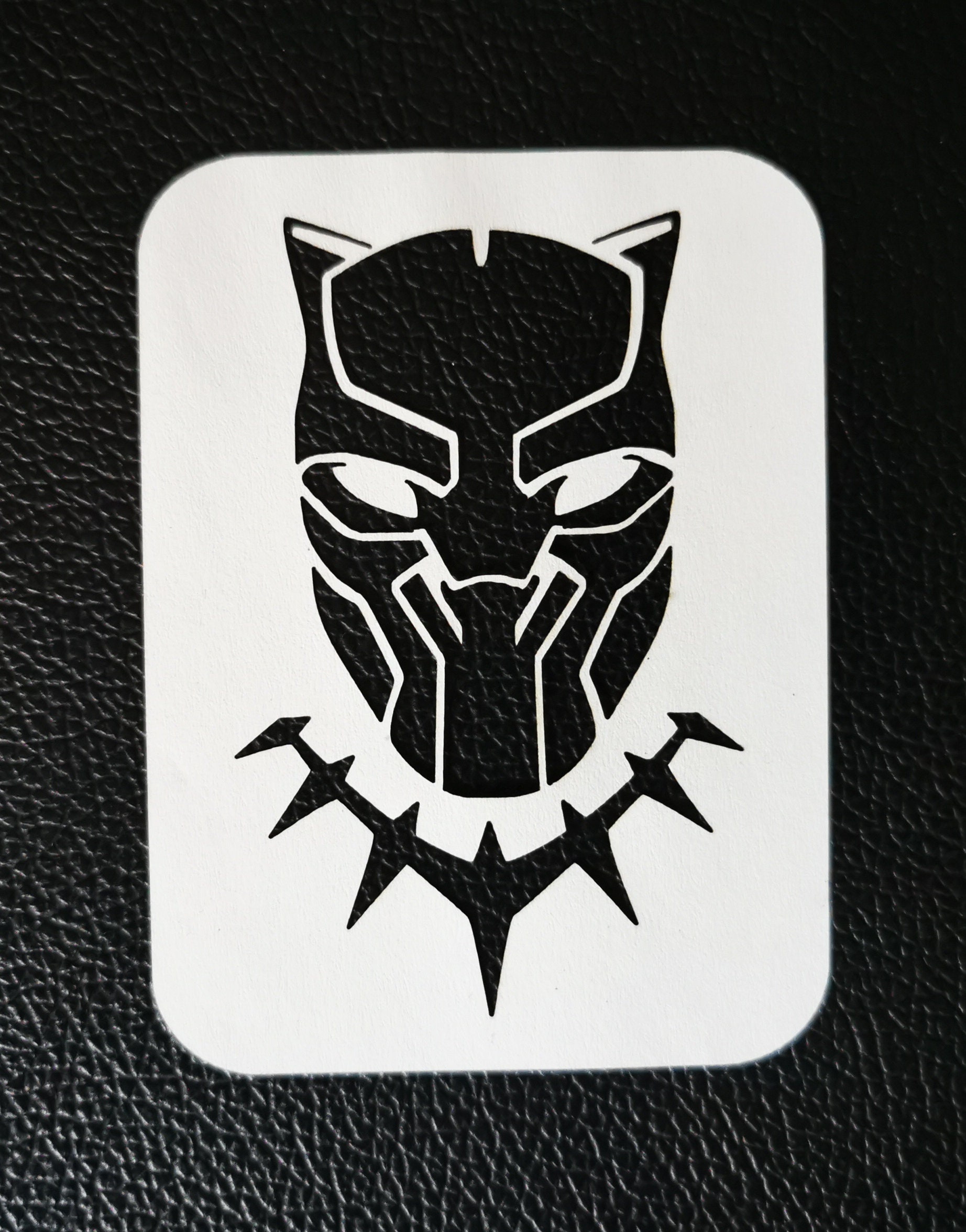 Black Panther Wakanda Stencils Set (190 Micron Mylar) - Etsy
