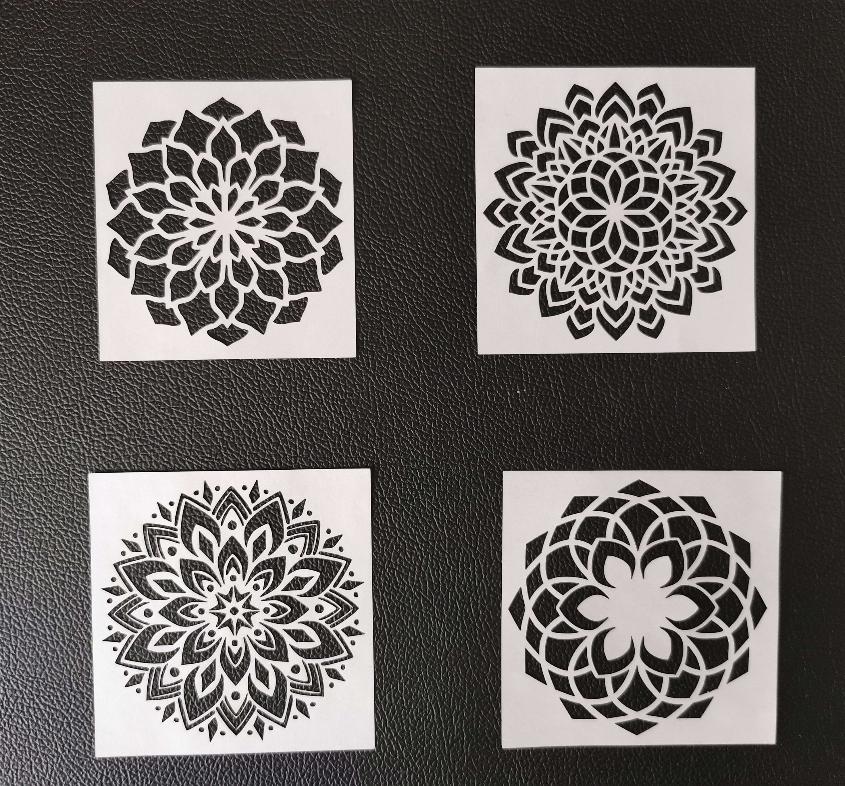 Mandala Stencil Set - Etsy