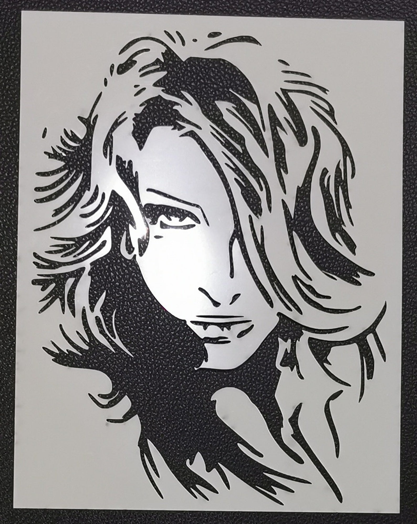 Stencil Set ( Woman Face Stencils Set) - Etsy