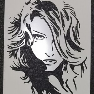 Stencil Set ( Woman Face Stencils Set) - Etsy