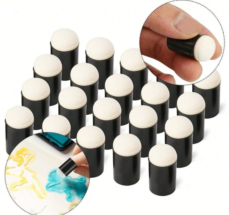 Finger Sponges for Face and Body Painting /hand Made Projects - Etsy