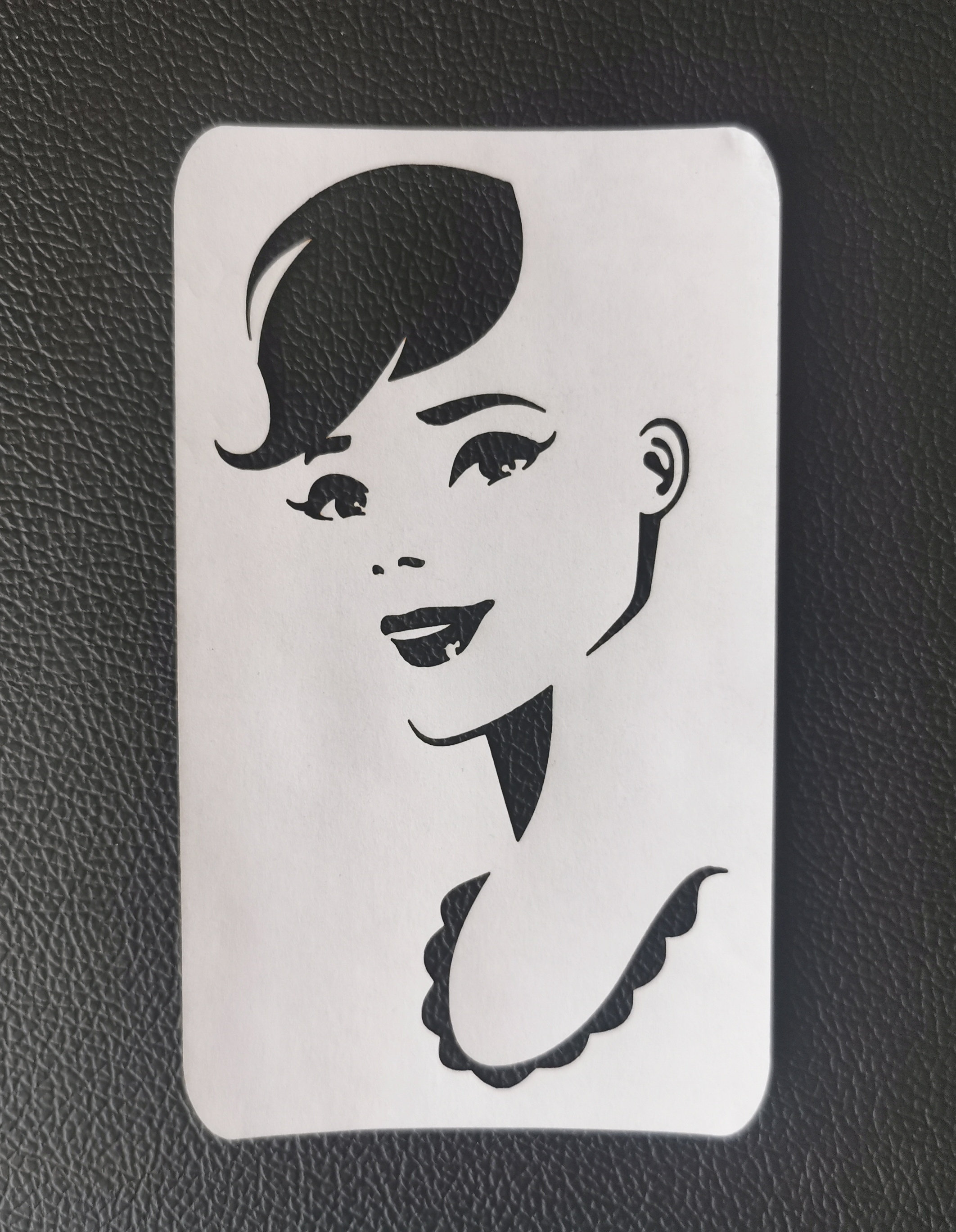 Stencil Set ( Woman Face Stencils Set) - Etsy