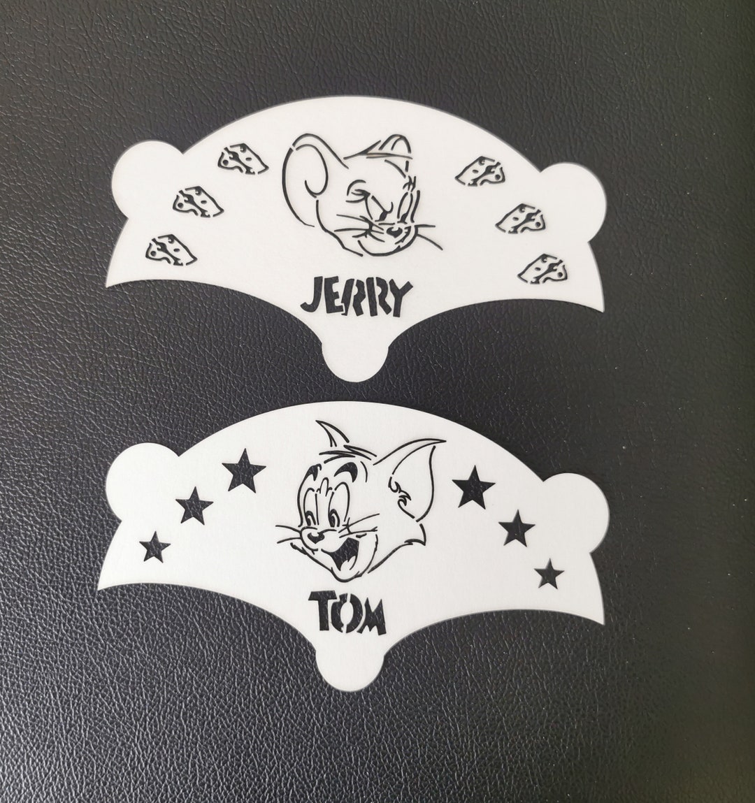 Tom Face Painting Stencils 190 Micron Mylar - Etsy