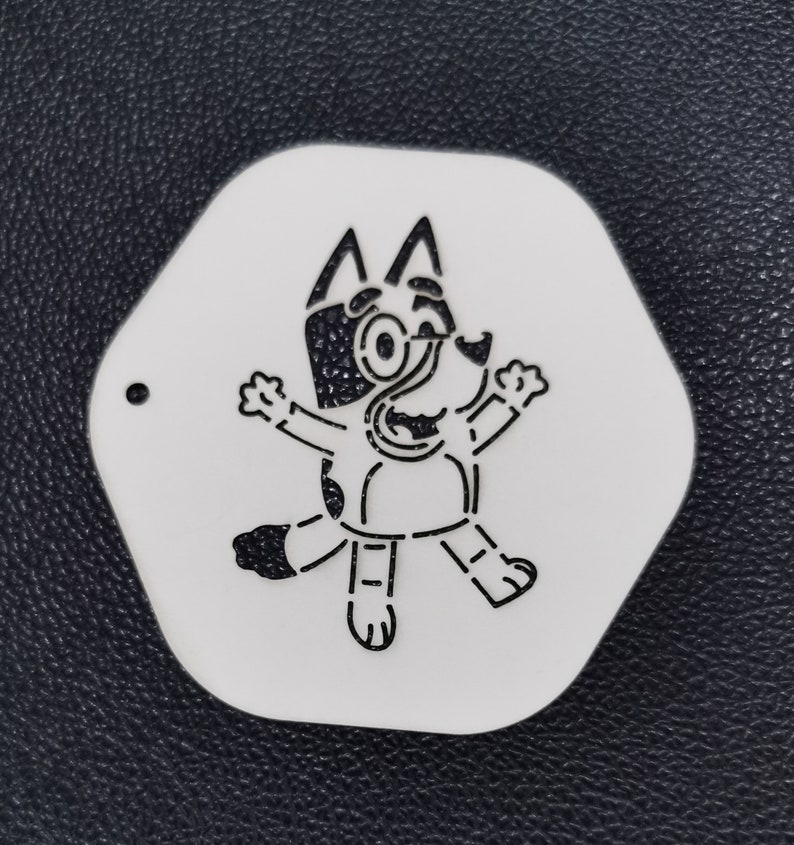 Make Your Own Bluey Stencil Set 5 Stencils 190 Mylar - Etsy