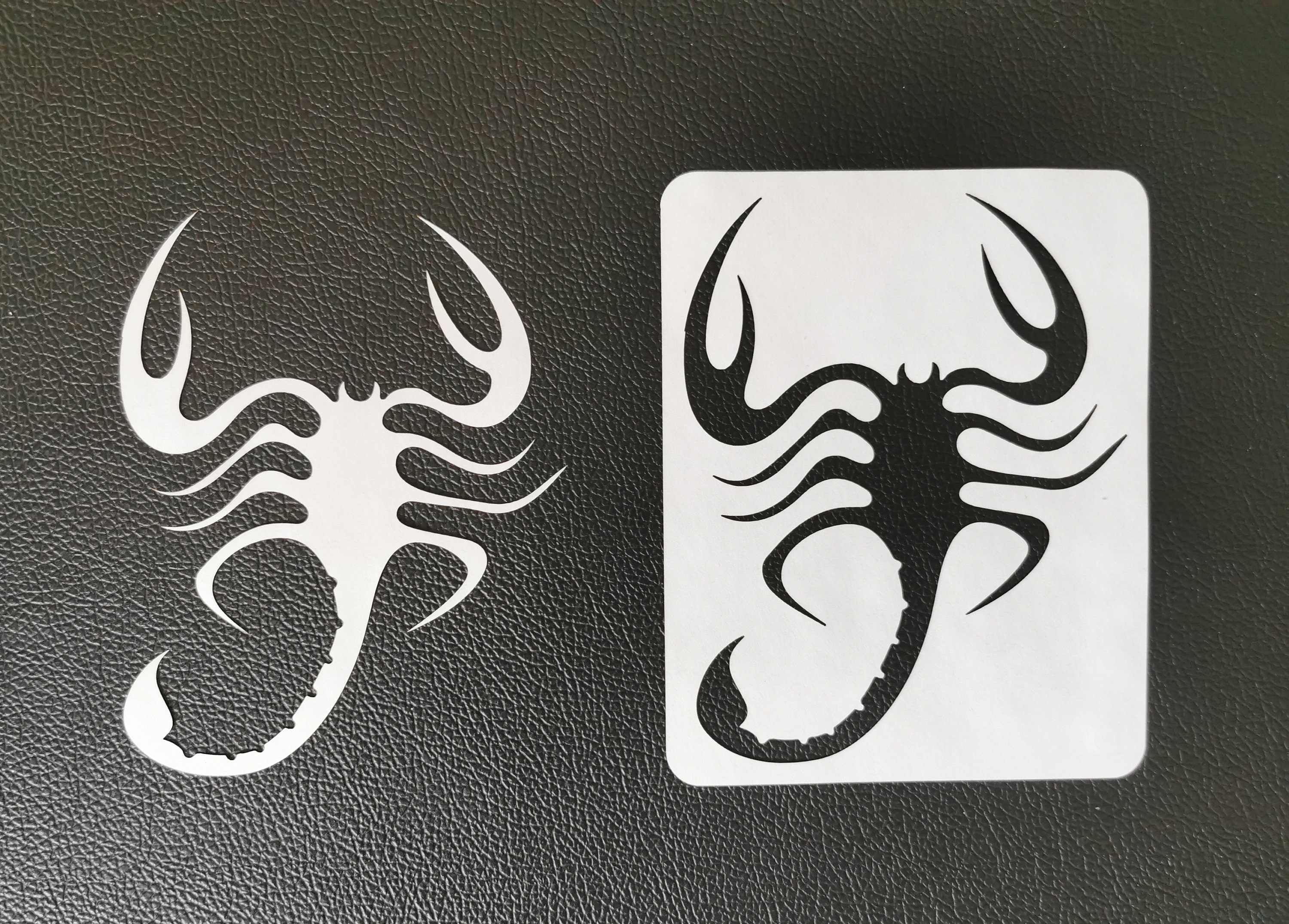 Scorpio Stencil Set - Etsy
