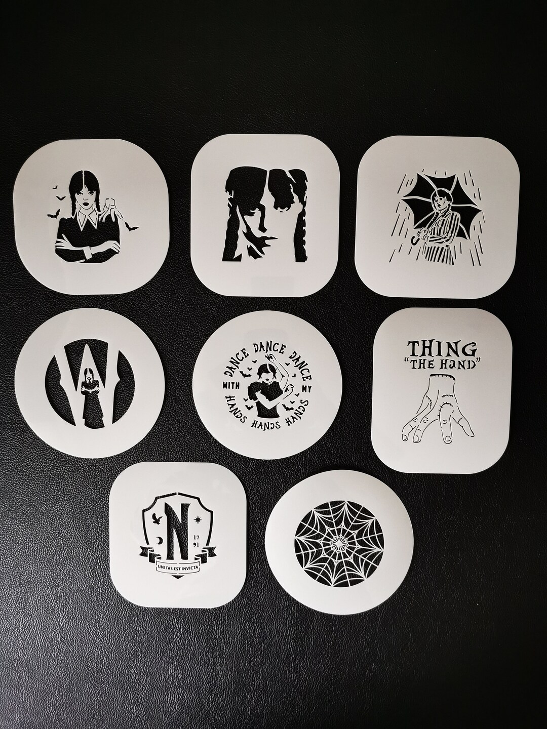 W Stencil Set 1 1 Edge Body Painting mylar 190 - Etsy UK