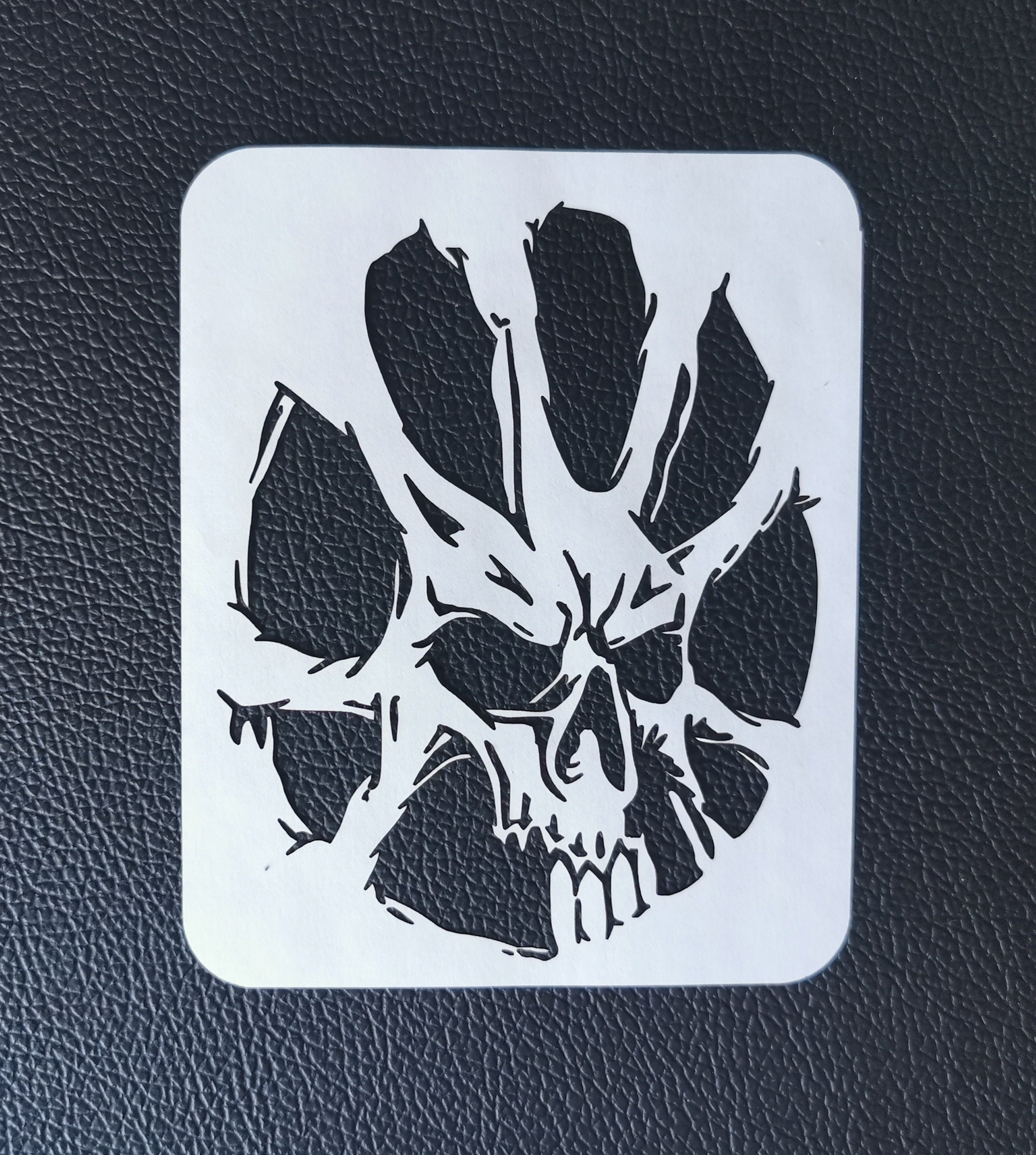 Skull Stencil Set 190 Micron Mylar - Etsy