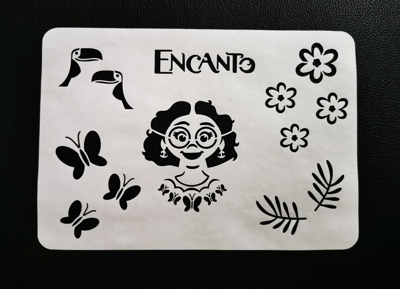 Encanto Stencil 190 Micron Mylar - Etsy