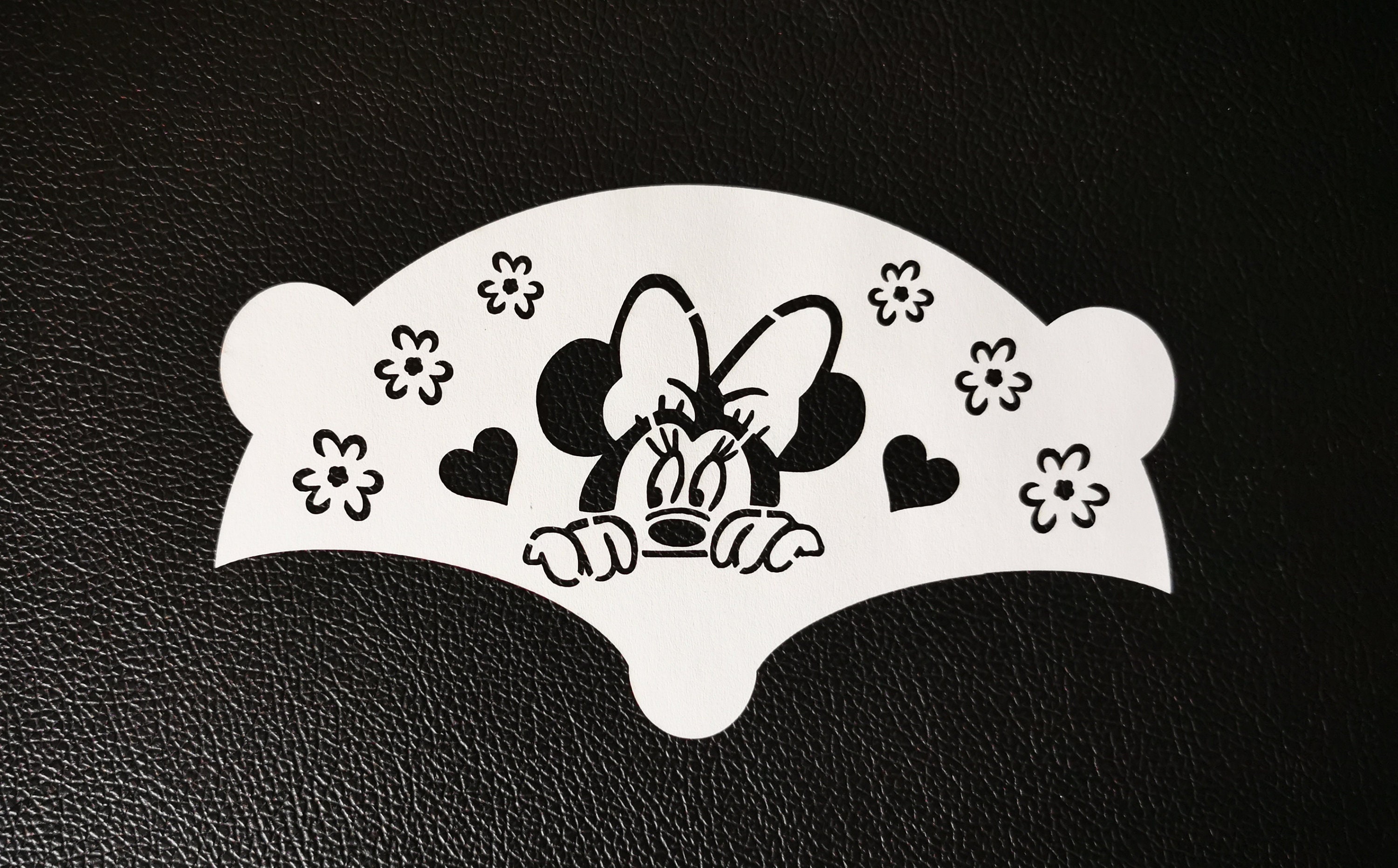 M Face Painting Stencil - Face Painting - 190 Mylar - Etsy