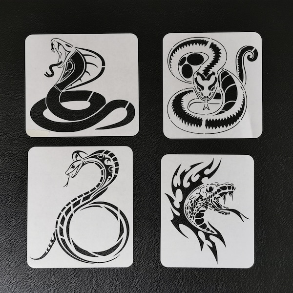 Snake Stencil - Etsy