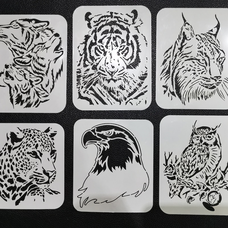 Animal Stencils - Etsy