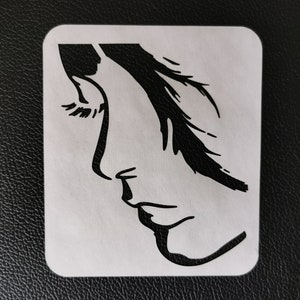 Stencil Set ( Woman Face Stencils Set) - Etsy