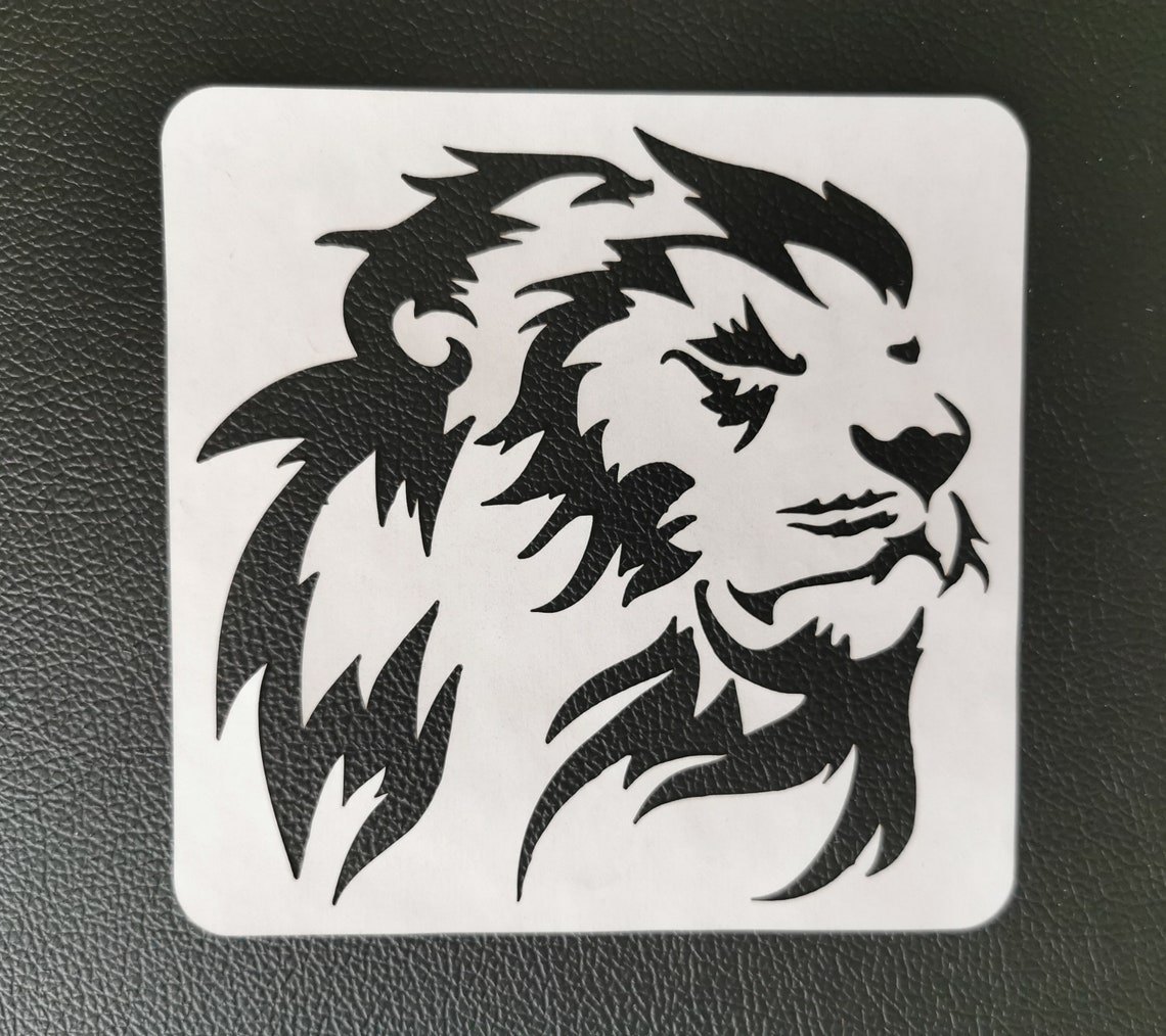 Stencils Lion Set - Etsy