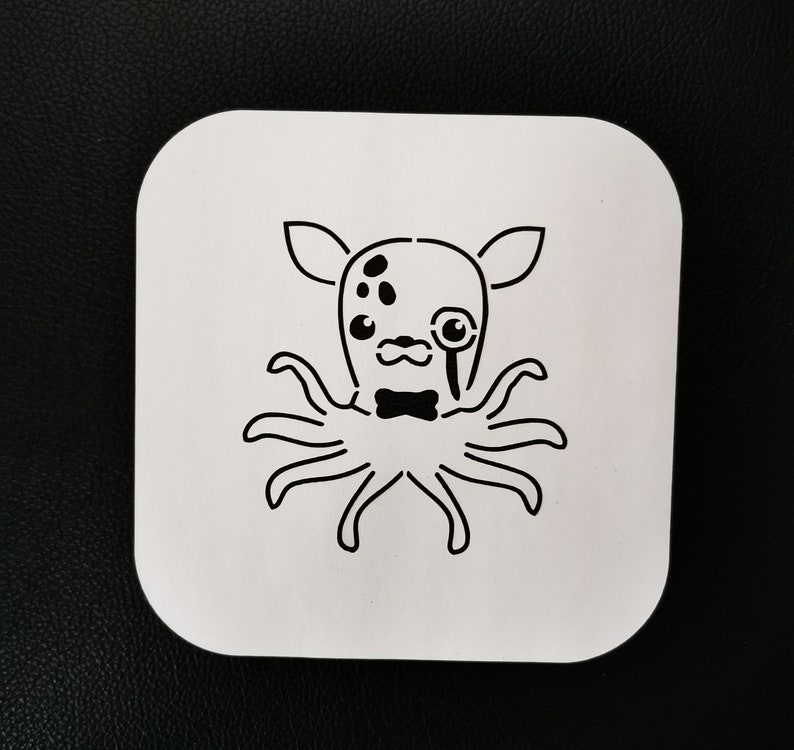 Octonauts Stencil Set 1 Body and Face Painting 190 Mylar 1 Edge All ...