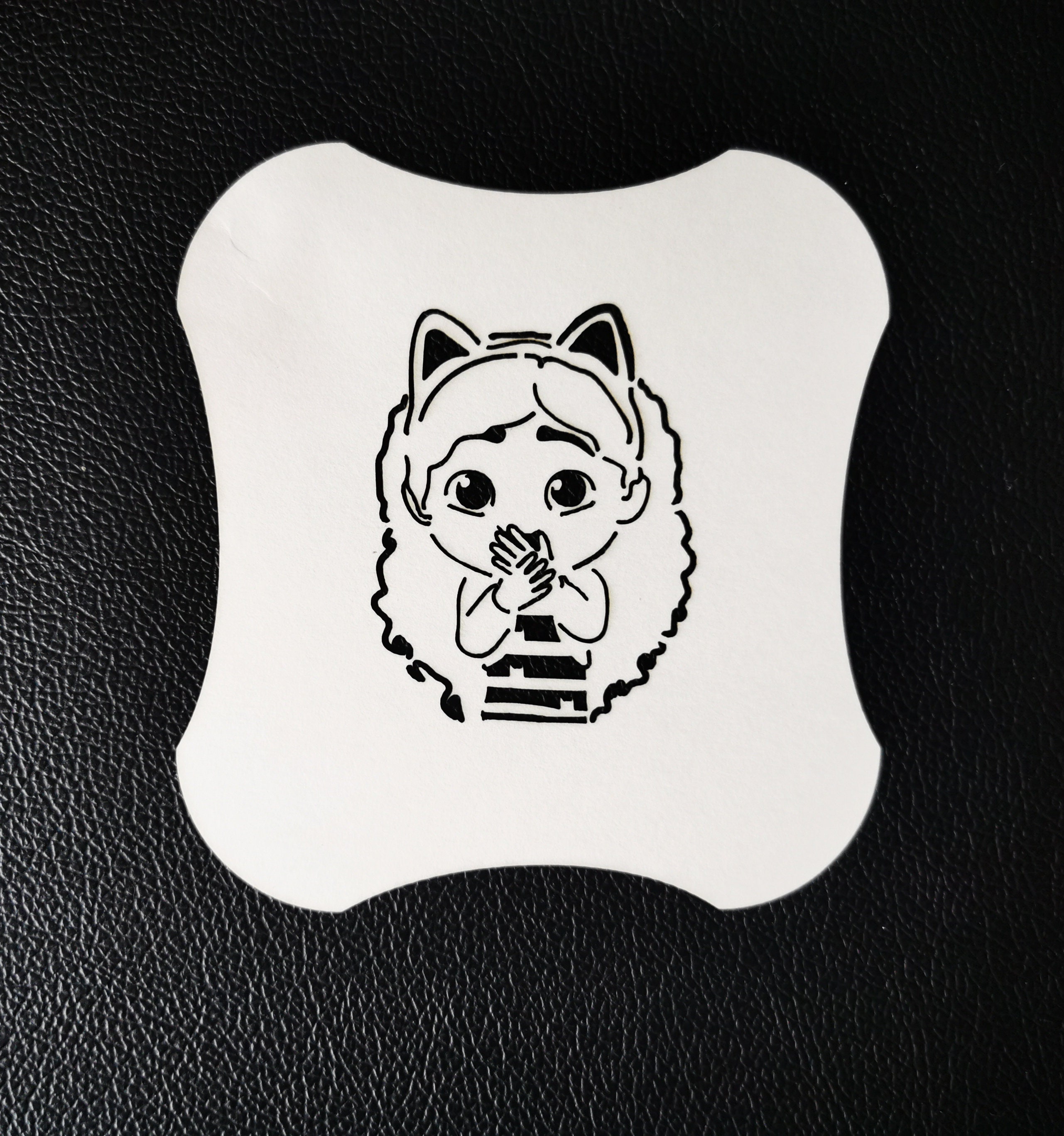 Gabby's Dollhouse Stencil Set (mylar 190) Make Your Own Stencil Set (4 ...