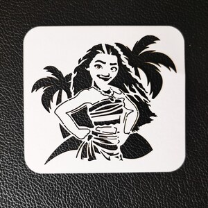 Moana Stencil Set (body and Face Painting Stencils 190 Mylar) - Etsy
