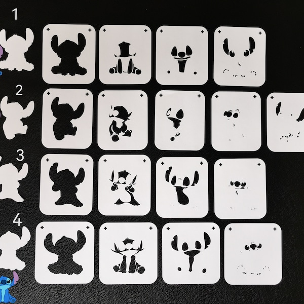 Multi Layer Airbrush Stencil - Etsy