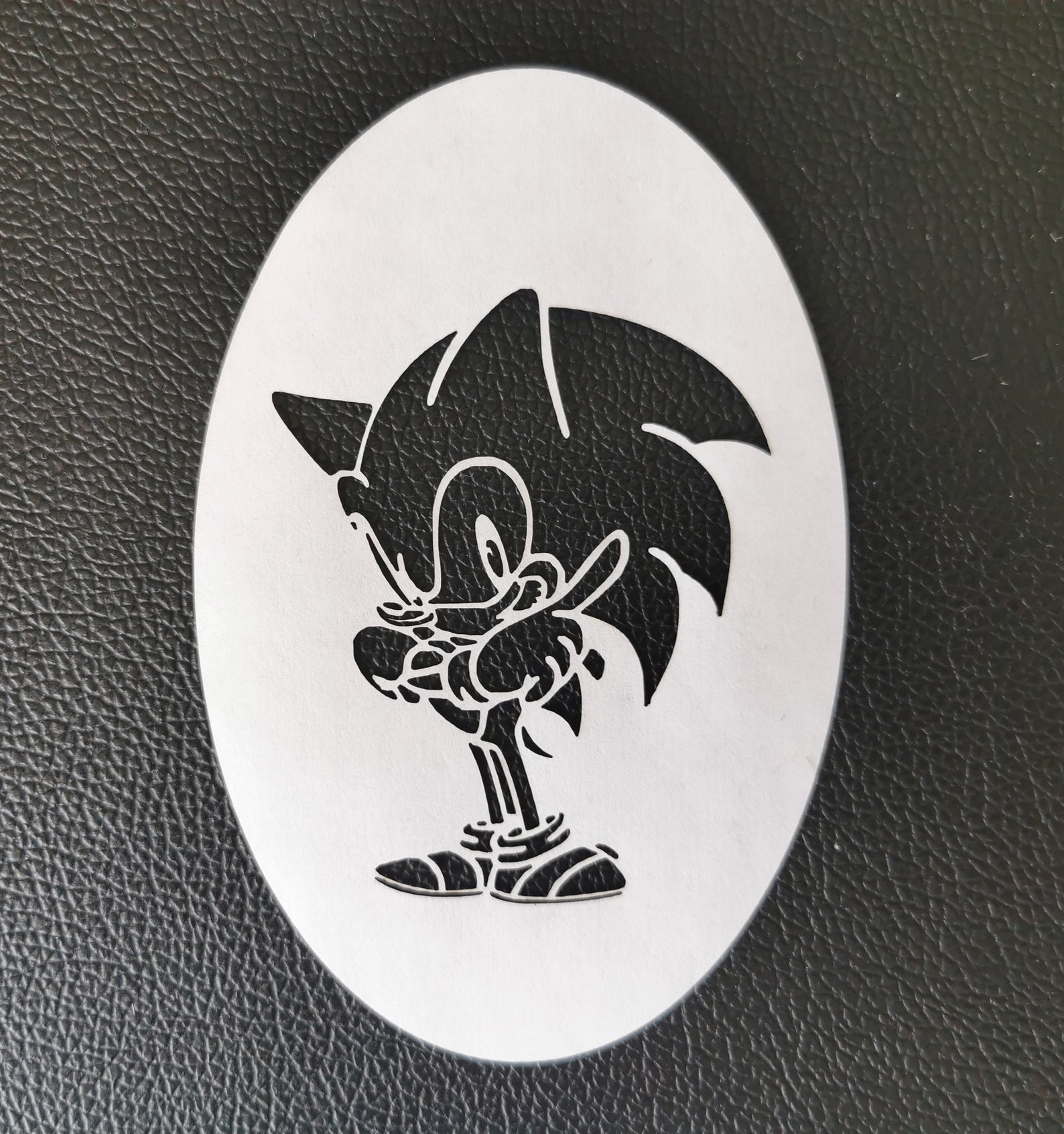 Sonic Stencil Set 190 Micron Mylar (body and Face Painting) - Etsy