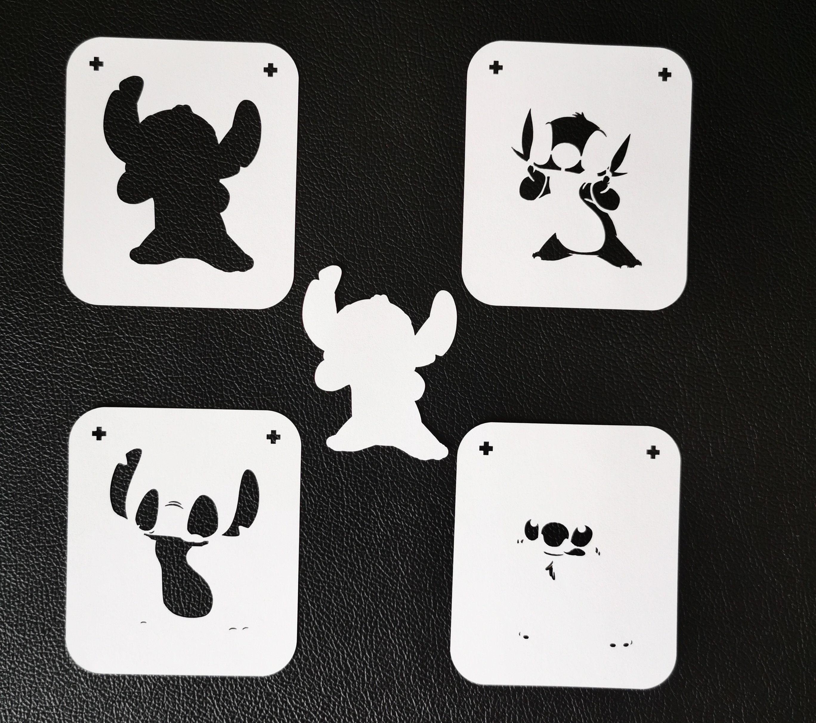 Multi Layer Stencils ( Stitch ) 190 Mylar Body and Face Stencils - Etsy