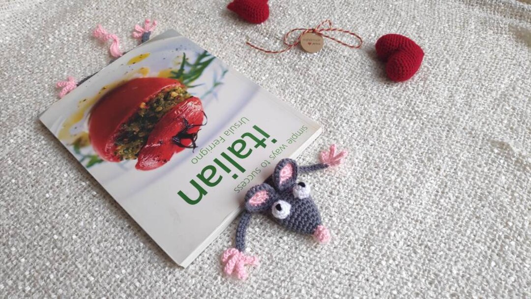 Squeezed Rat Bookmark Rat Lover, Booklover Teacher Gift, Rodent Pet ...