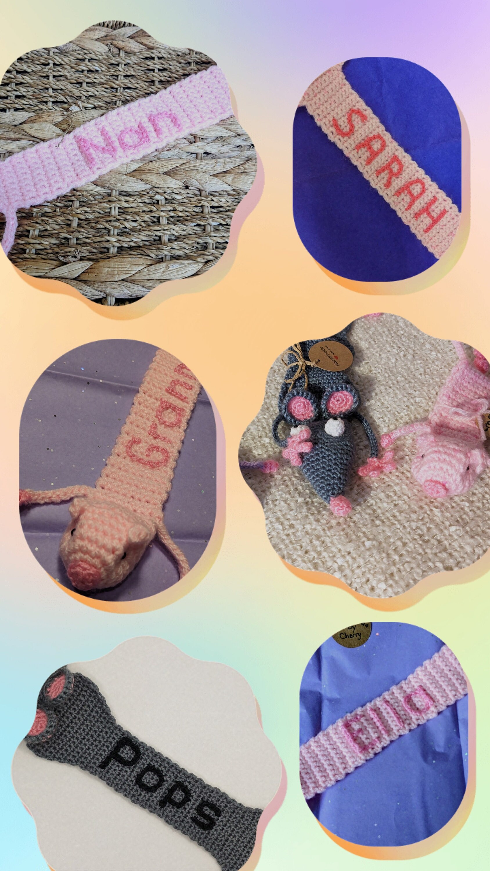 Squeezed Rat Bookmark Rat Lover, Booklover Teacher Gift, Rodent Pet ...