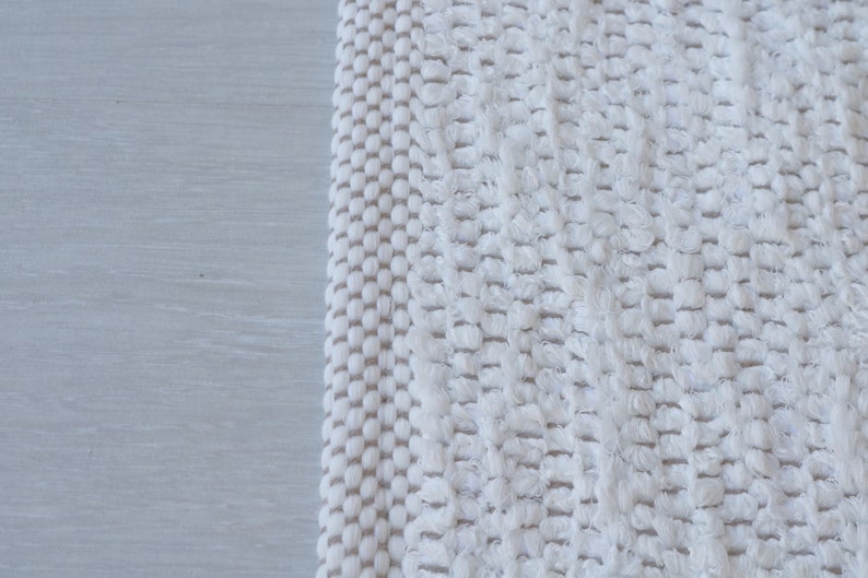 Large White Rug 170x240 Cm White Area Rug Abstract Living - Etsy