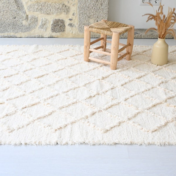 Cream Rug - Etsy